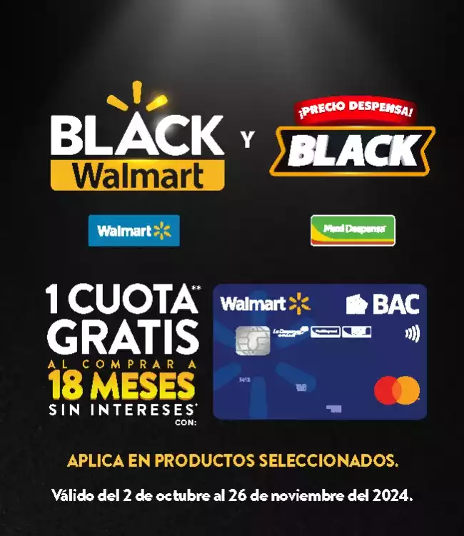 Promociones Walmart | BAC Credomatic